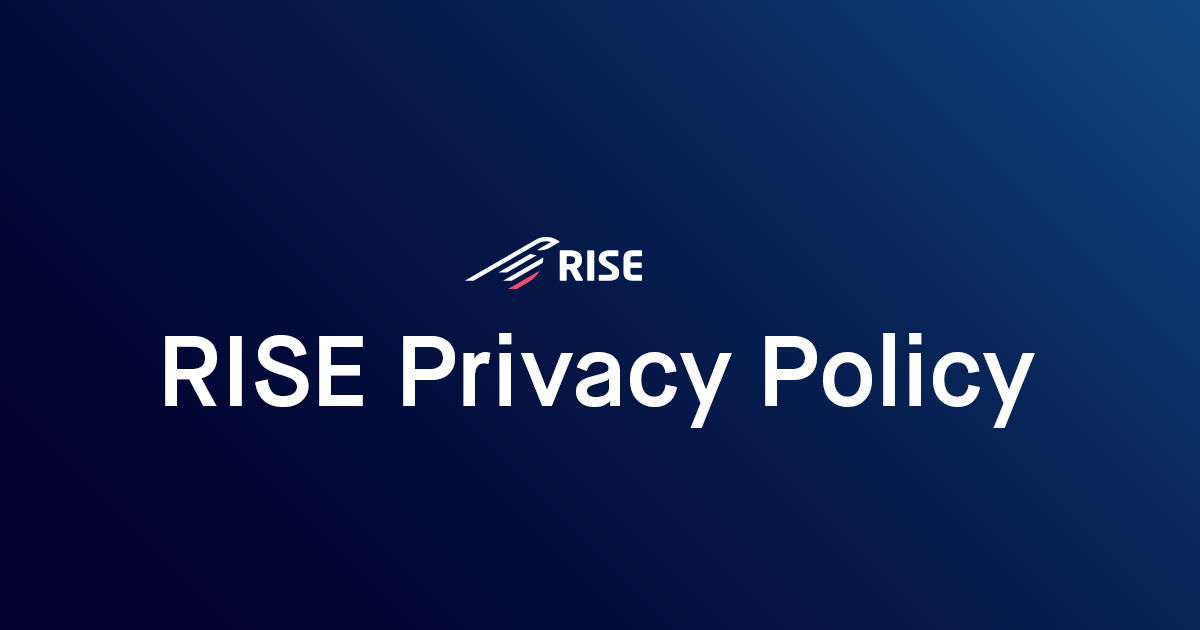 RISE - Content Responsibility and Acceptable Use Policy